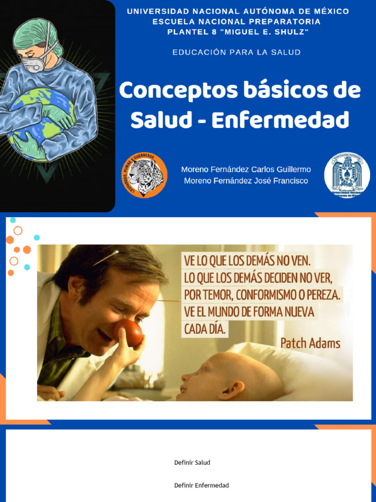 Tema 1 Conceptos Básicos de Salud EPS | Descargar gratis PDF | Organización Mundial de la Salud ...