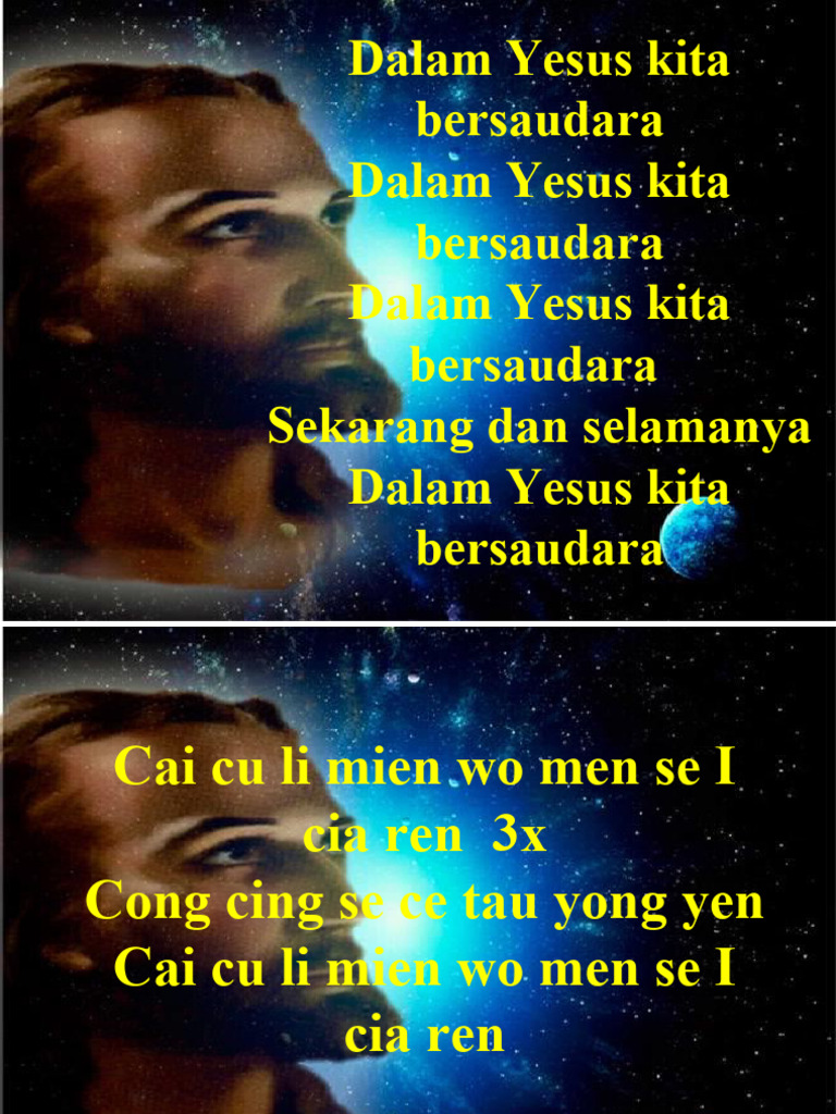 Persaudaraan dalam Yesus | PDF