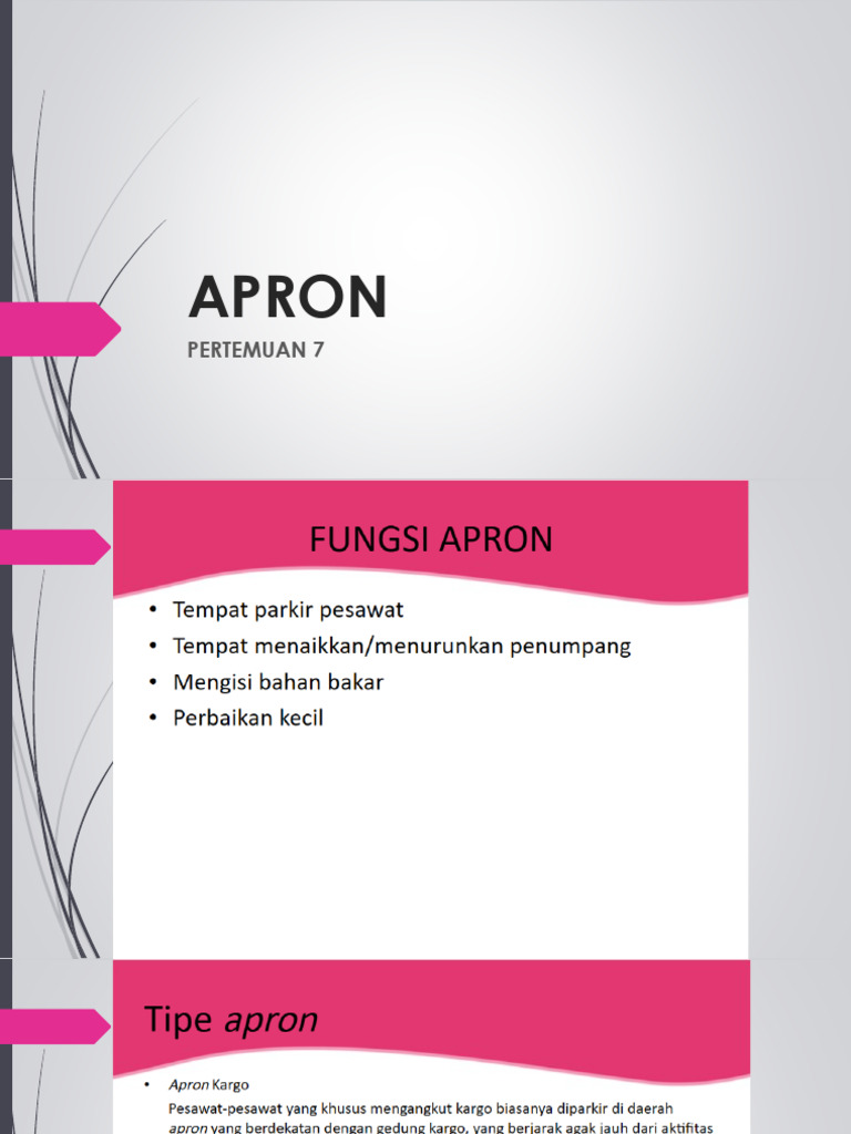 Perencanaan Geometrik Apron Bandara | PDF