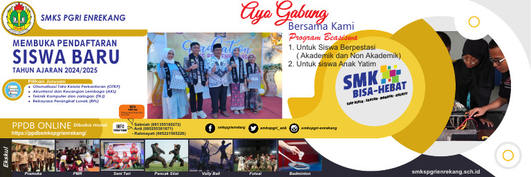 Spanduk PPDB 2023 2024 1x3M SMK | PDF