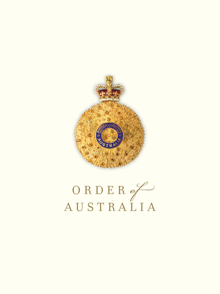 Order of Australia | PDF | States And Territories Of Australia | Government