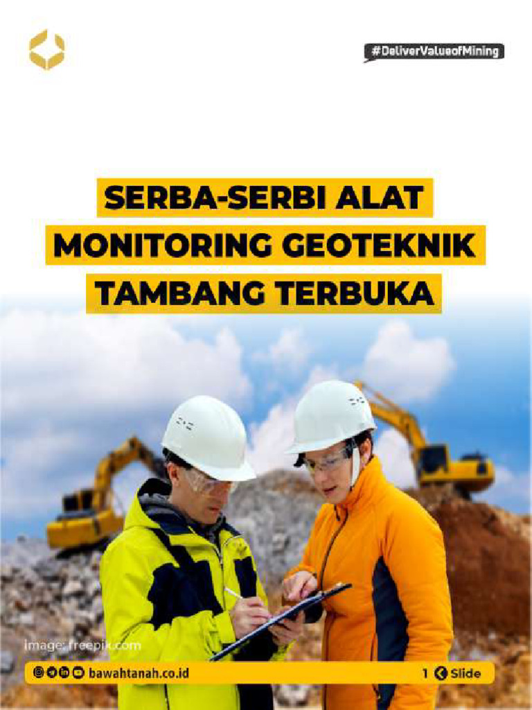 Serba Serbi Alat Monitoring Geoteknik-1 | PDF