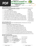 Test II: Enumeration Direction: Give What Is Being Ask. Write Your ...