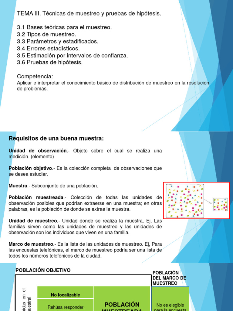 Tema Iii Adexp | Descargar gratis PDF | Muestreo (Estadísticas ...