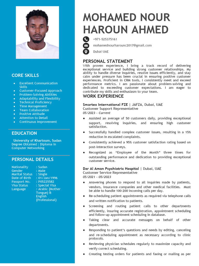 UK Free Prominent2 Template CV | PDF | Surveillance | Security Guard