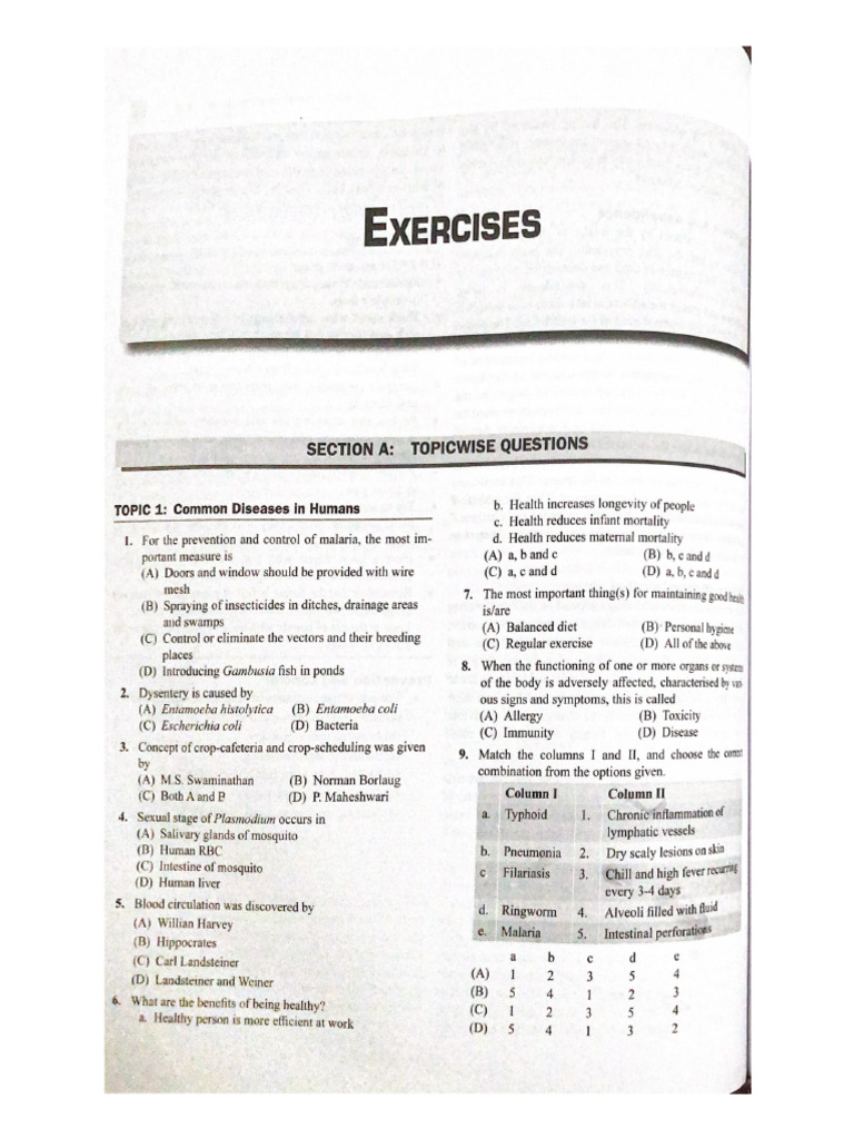 Human Health 2 | PDF