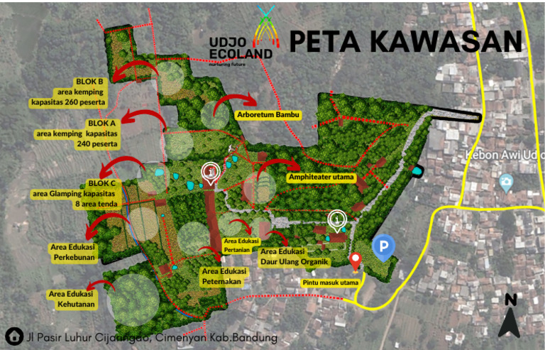 Site Map Udjo Ecoland | PDF