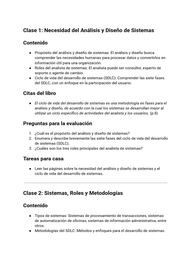 Clases 2 | PDF | Evaluación del ciclo de vida | Desarrollo de software