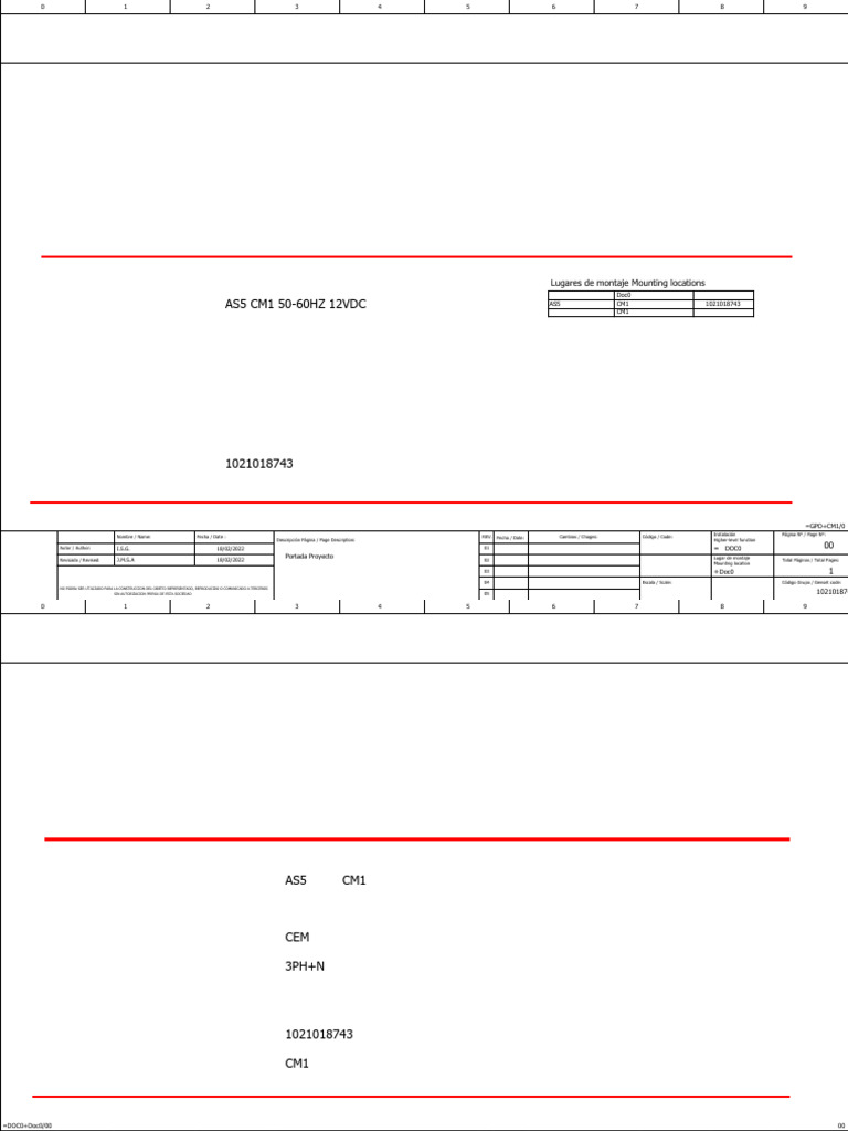 As5 CM1 50-60HZ 12VDC | PDF