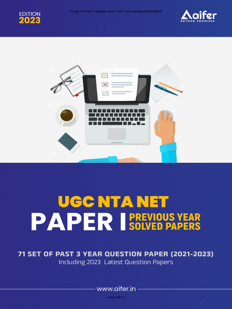 PAPER-1 (2021-2023) PYQs-1 | PDF | Sampling (Statistics) | Logic