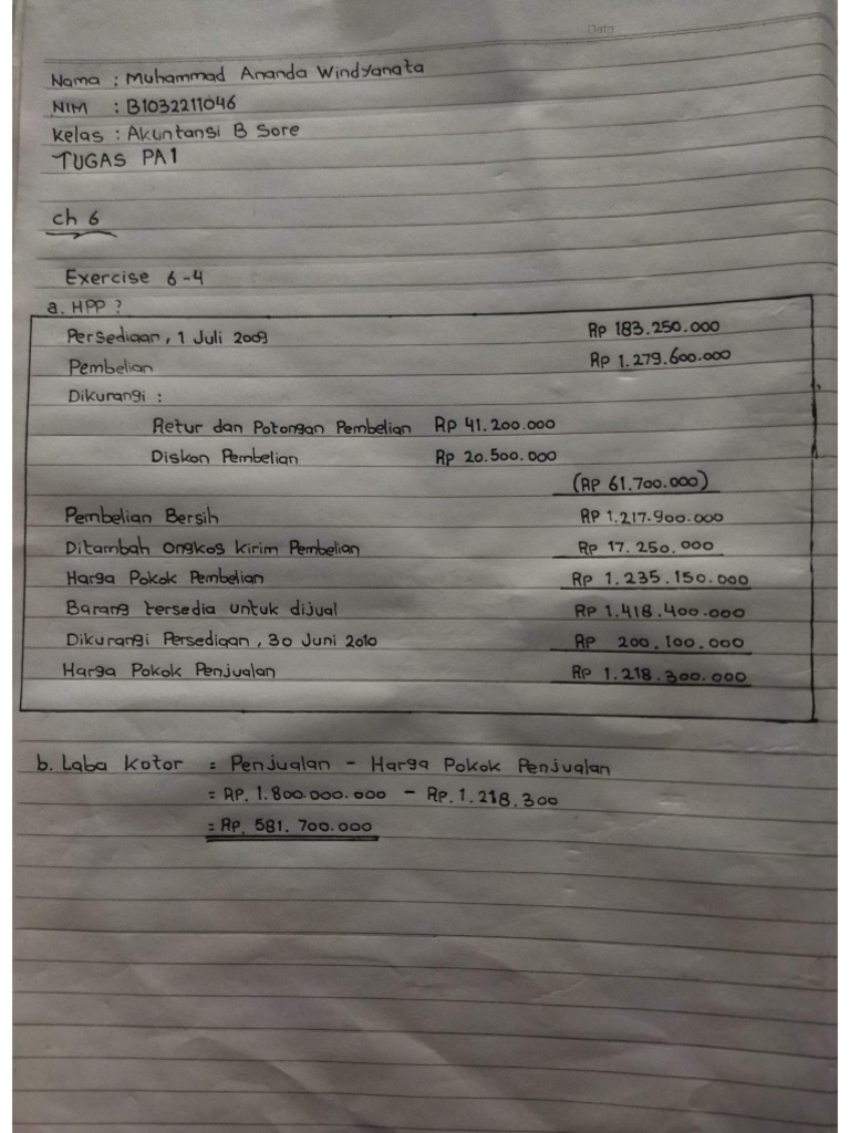 CHP 6 - M. Ananda | PDF