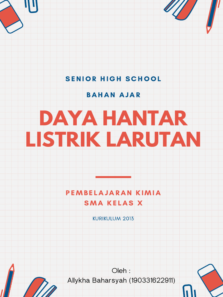 Modul Daya Hantar Listrik | PDF | Sains & Matematika