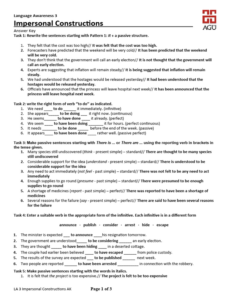 Passive Voice Practice Guide | PDF | Bat | Sharks