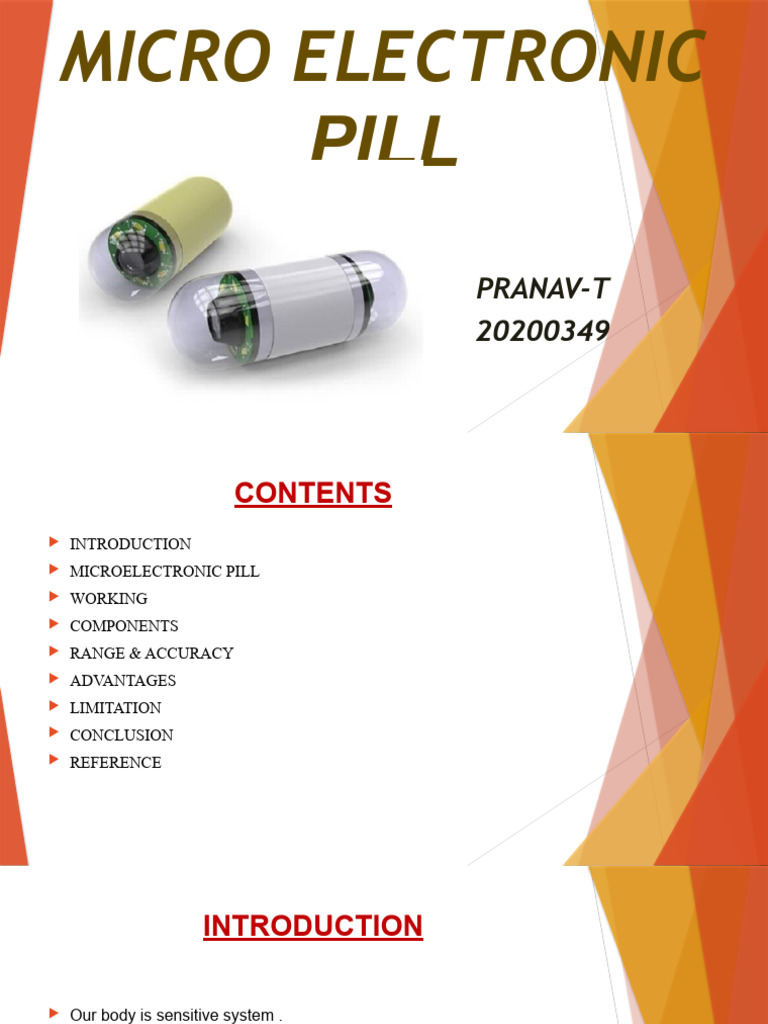 Microelectronics Pill | PDF | Sensor | Transmitter