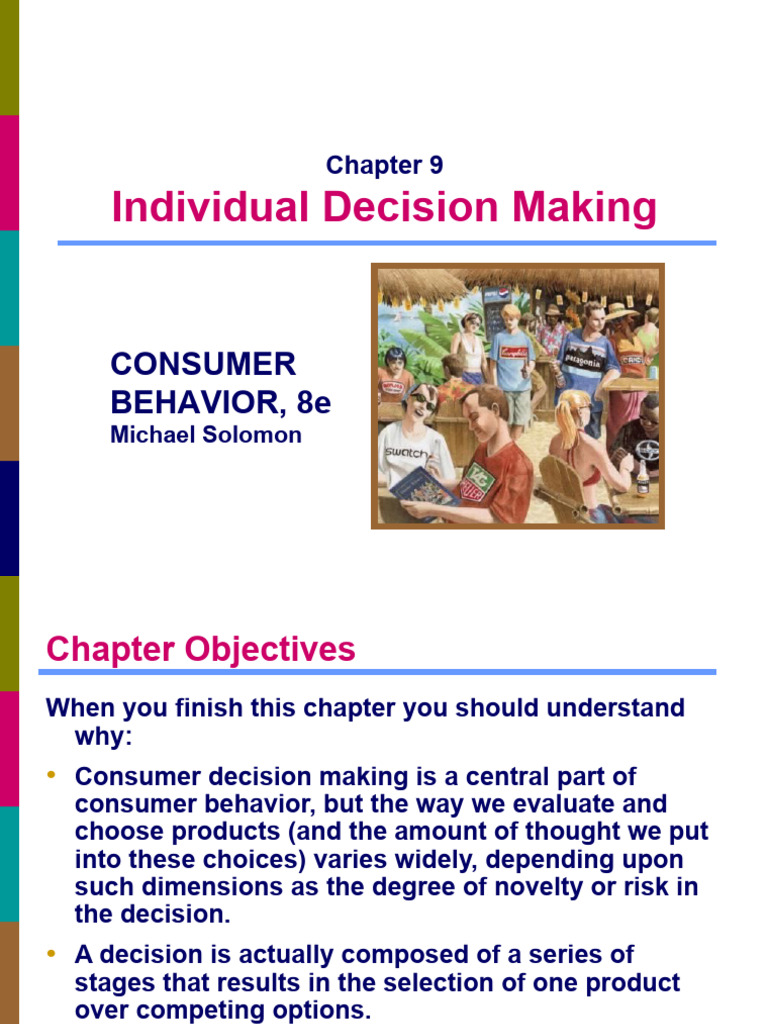Individual Decision Making | PDF | Decision Making | Brand
