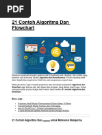 21 Contoh Algoritma Dan Flowchart | PDF
