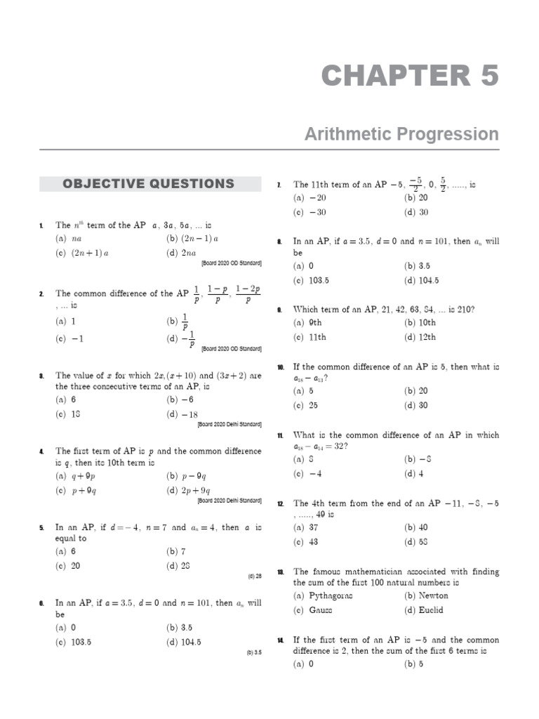 Arth Progressions | PDF | Mathematical Notation | Discrete Mathematics