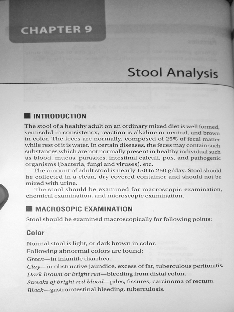 Stol | PDF | Human Feces | Medical Specialties