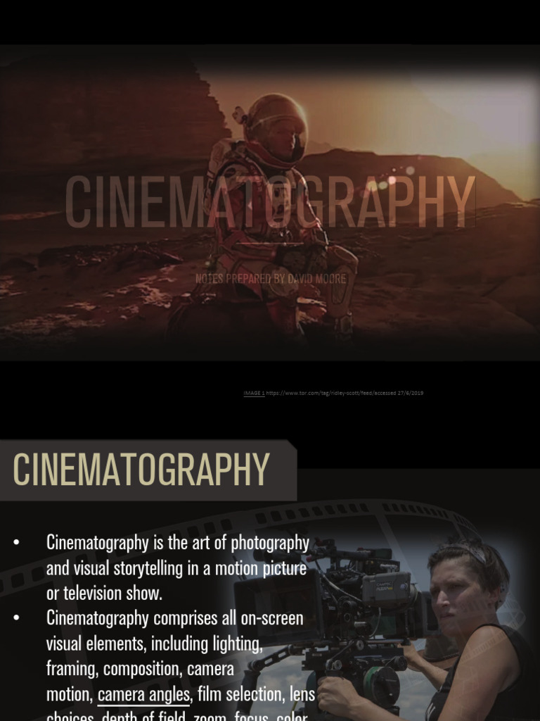 Lesson 2 - Visual literacy for screen culture | PDF | Cinematography | Human Communication