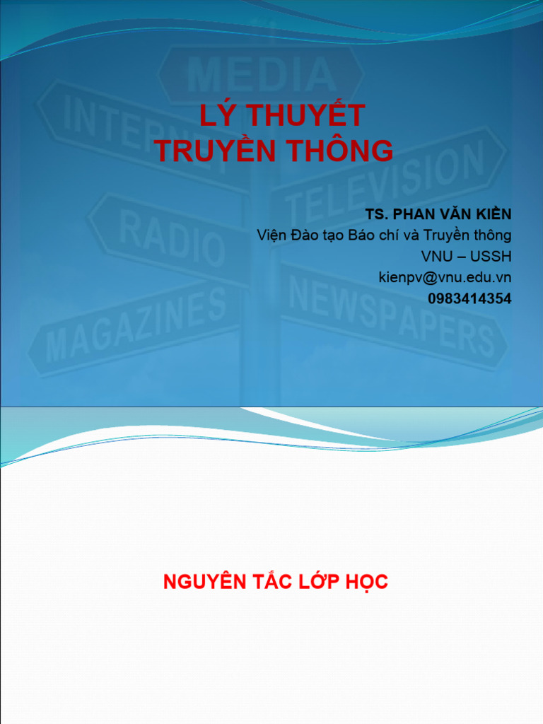 LY THUYET TRUYEN THONG | PDF
