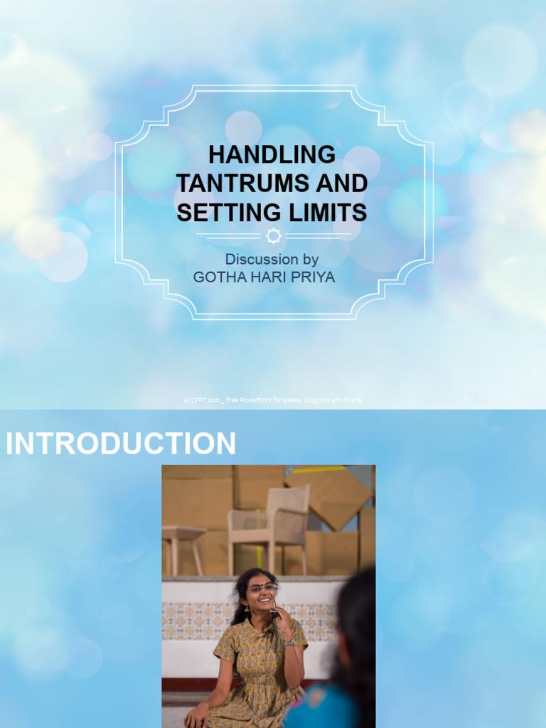 Handling Tantrums and Setting Limits | PDF | Parenting | Behavioural ...