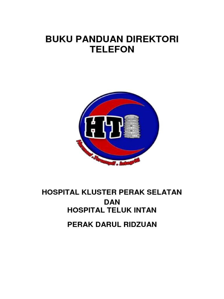 Buku Panduan Direktori Telefon Hti Kemaskini Januari 2021 | PDF