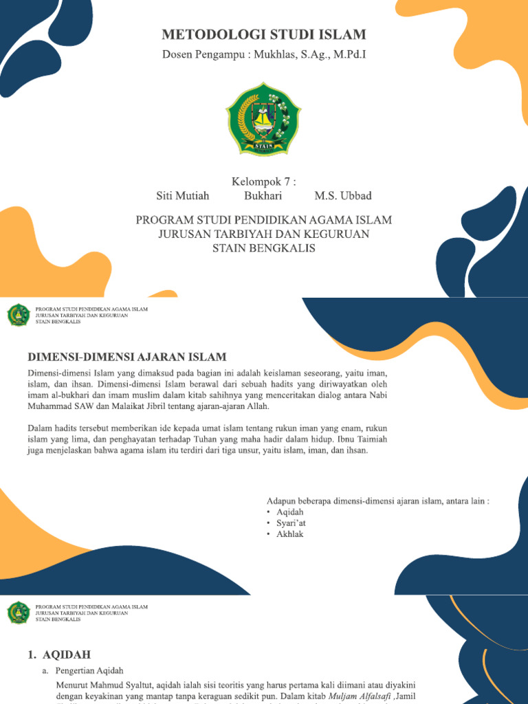 Metodologi Studi Islam | PDF