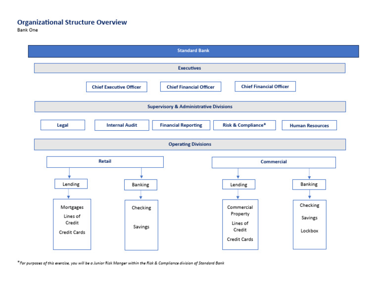 Organisational Structure Overview | PDF