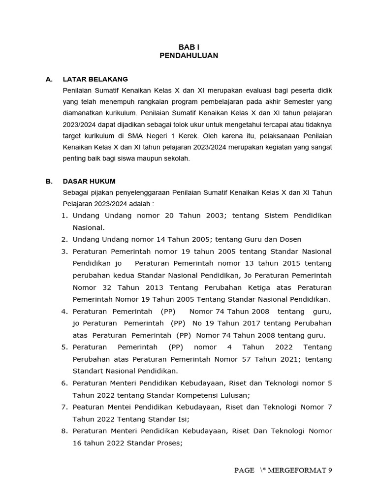 Program Skk 2023-2024 | PDF