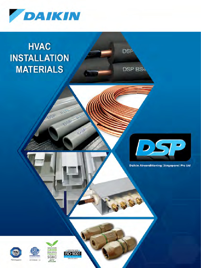 Daikin DSP Catalogue DSPSG1908-1 | Download Free PDF | Pipe (Fluid ...