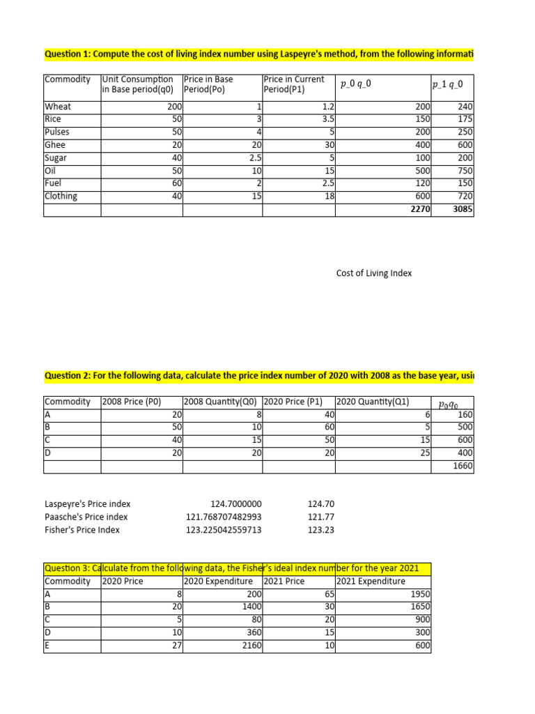 Statistics Practice Workbook | PDF | Errors And Residuals | Coefficient ...