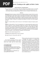 DEA Physical Task Test Training Guide | PDF | Physical Fitness ...