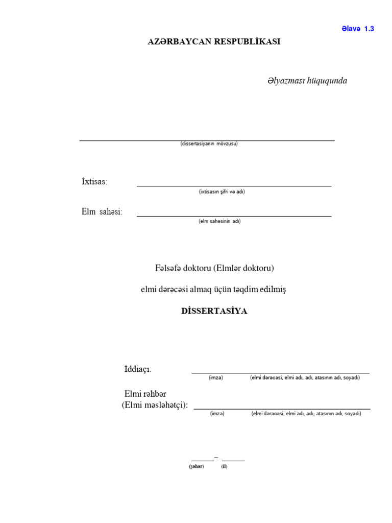 İxtisas:: Azərbaycan Respublikasi | PDF