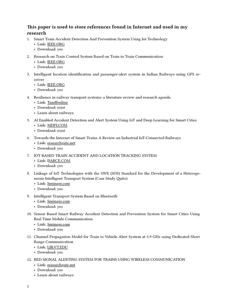 Reference | PDF | Internet Of Things | Artificial Intelligence