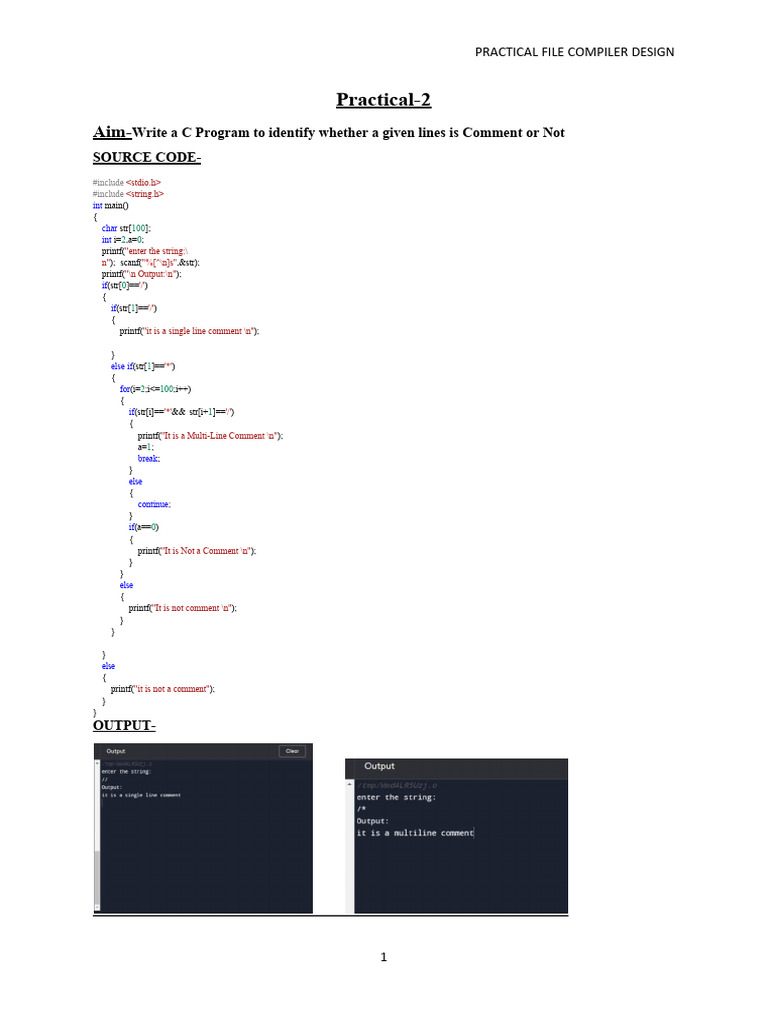 CD Prac-2 | PDF | Computer Programming | Computing