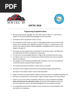 CodeChum National Programming Challenge Mechanics | PDF | Control Flow | Computer Programming