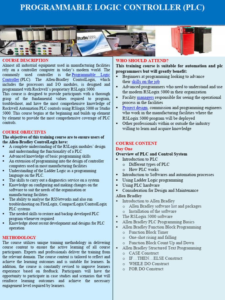 Programmable Logic Controller (PLC) | Download Free PDF | Programmable Logic Controller ...
