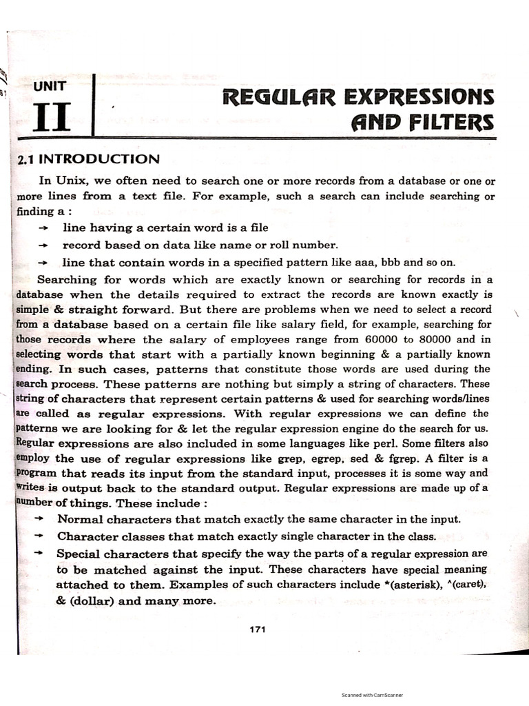 ULP UNIT 2 Part 1 | PDF