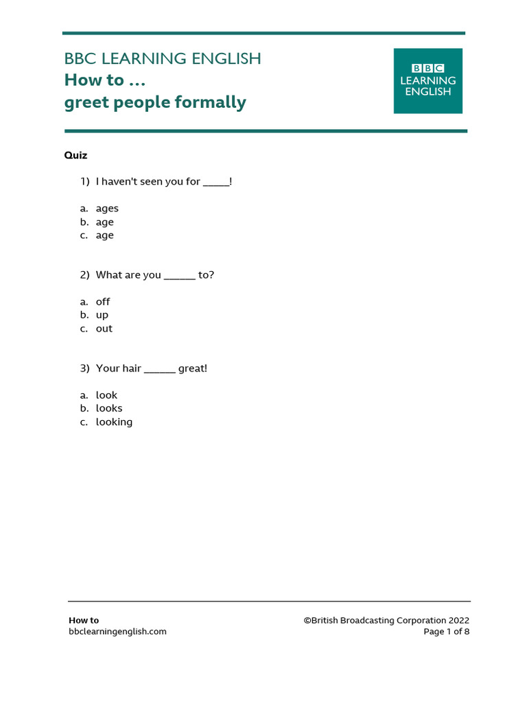 how_to_make_small_talk_worksheet | PDF