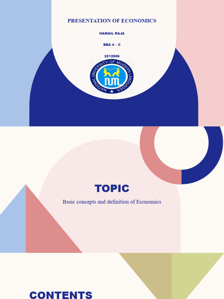 Presentation of Macroeconomics | PDF | Economics | Economies