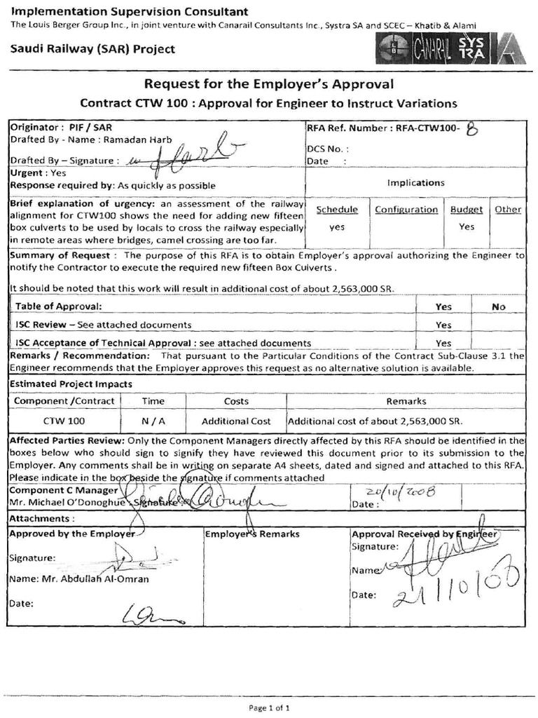 RFA-CTW100-08 (Approved) | PDF