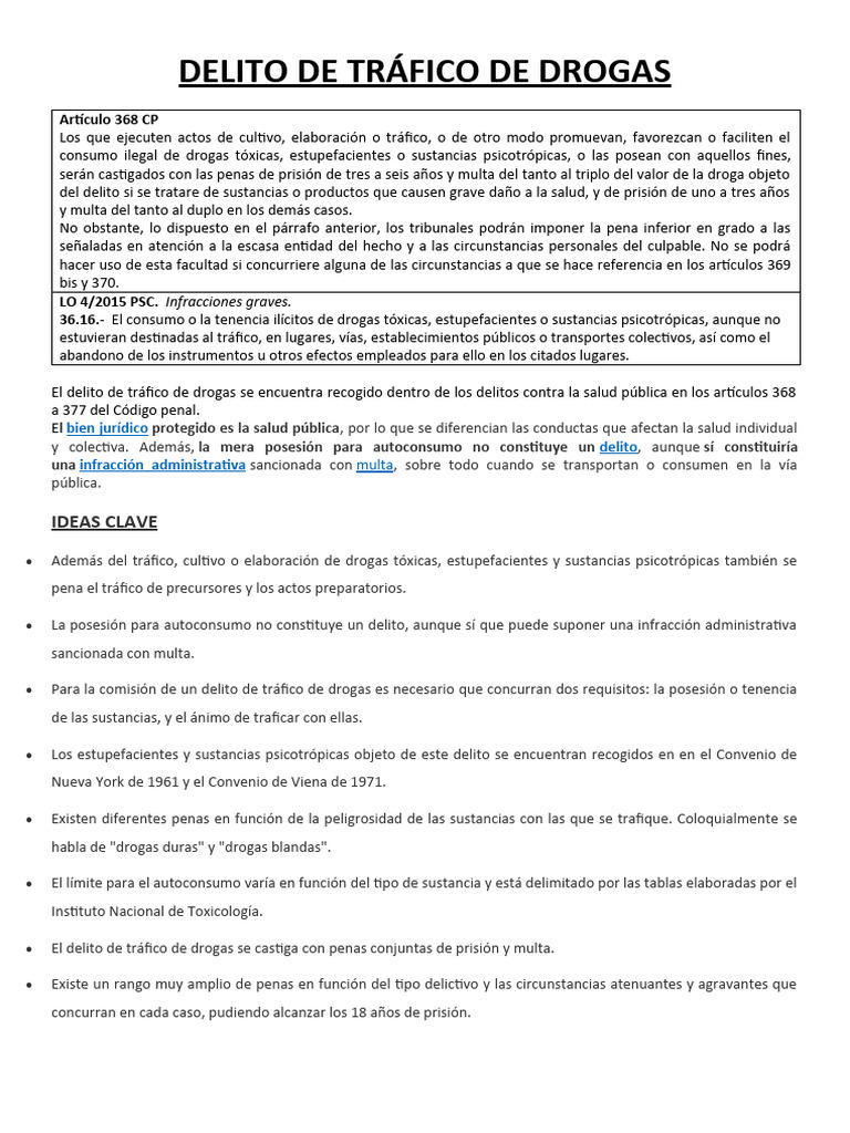 Clase Drogas | PDF | Comercio ilegal de drogas | Mdma