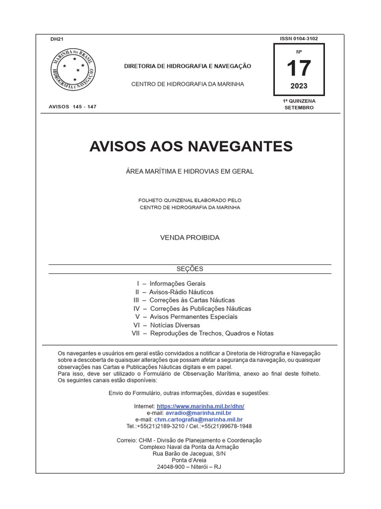 Folheto 17-2023 v2 | PDF | Frequência muito alta | Geociências