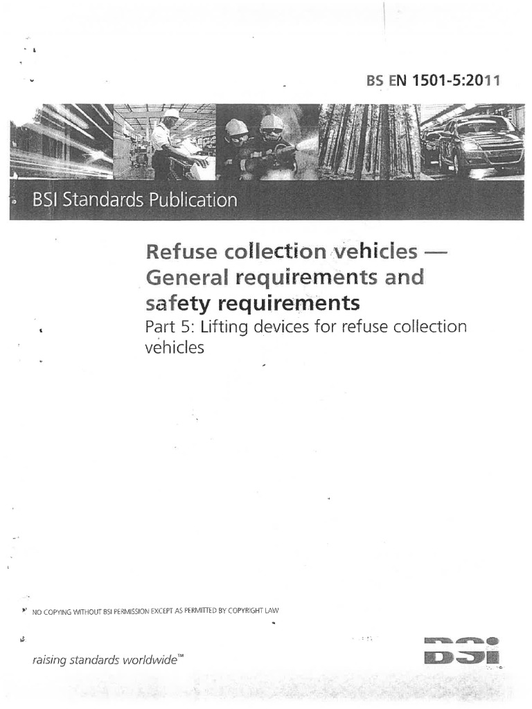 BS en 1501-5 - 2011 | PDF