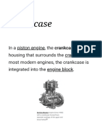 Crankcase: Definition and Functions | PDF | Engine Technology ...