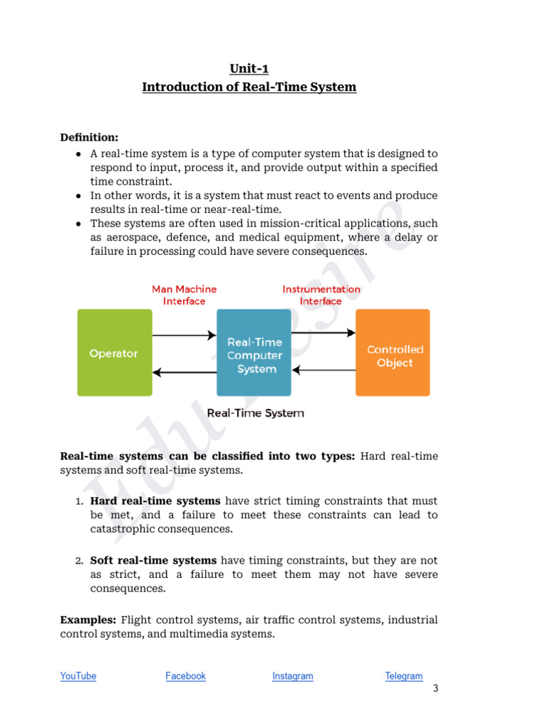 Real Time System Shekhar | PDF | Real Time Computing | Automation