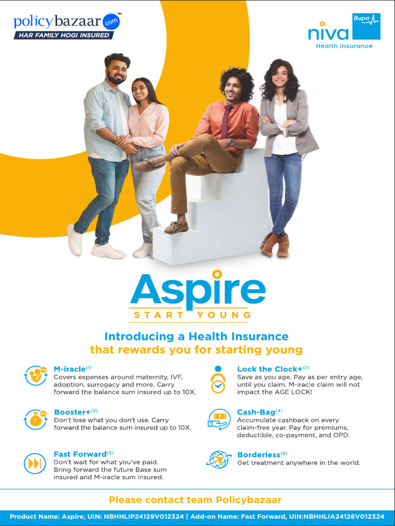 Aspire Brochure | PDF | Insurance | Underwriting