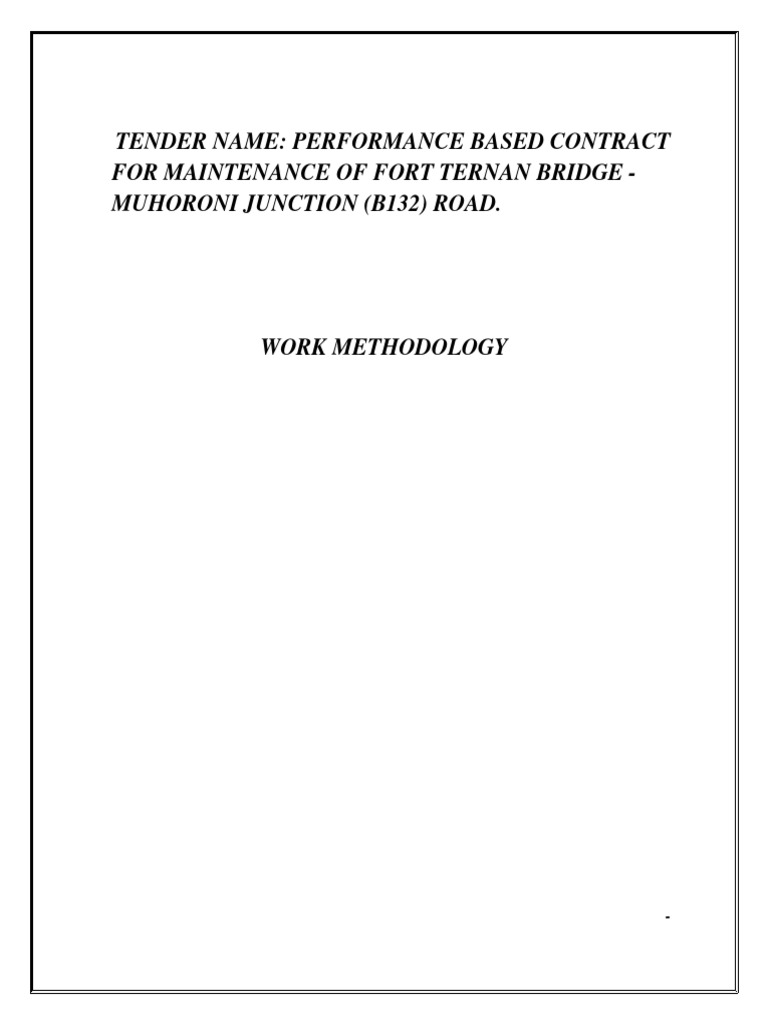 ALALE - KAURIONG Methodology | PDF | Road | Personal Protective Equipment