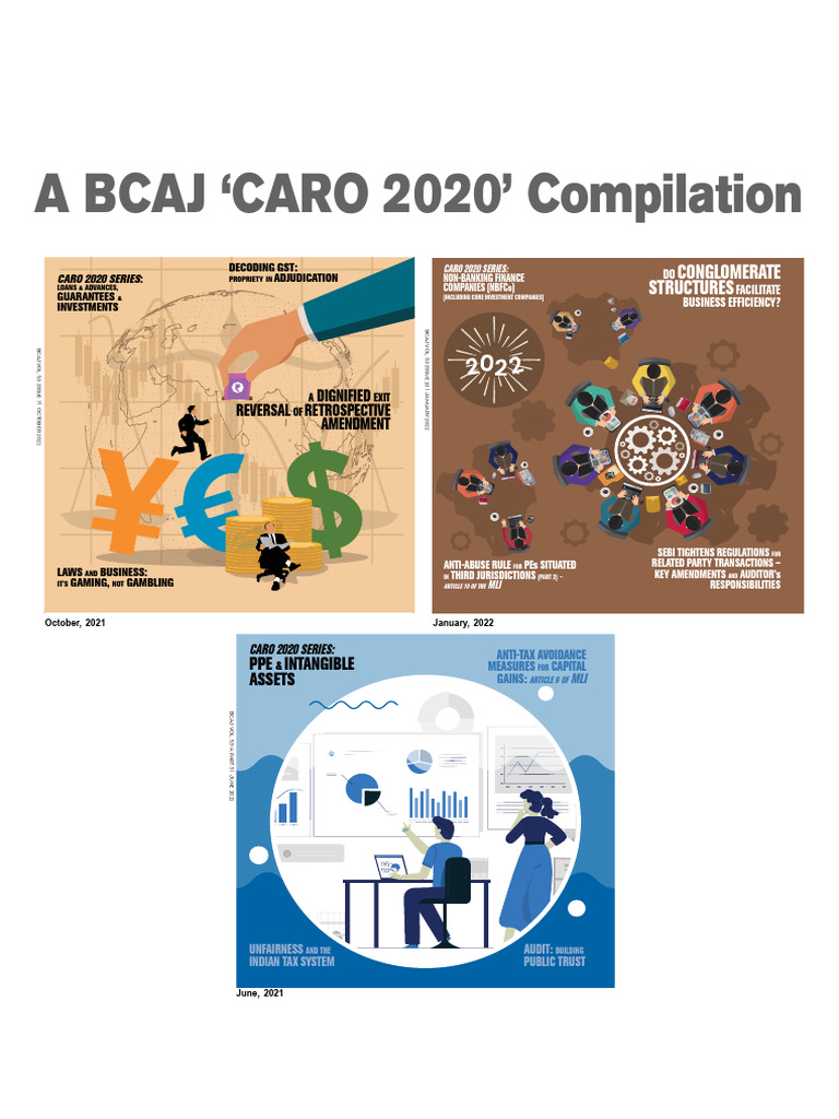 BCA Journal CARO 2020 Compliation | PDF | Audit | Valuation (Finance)