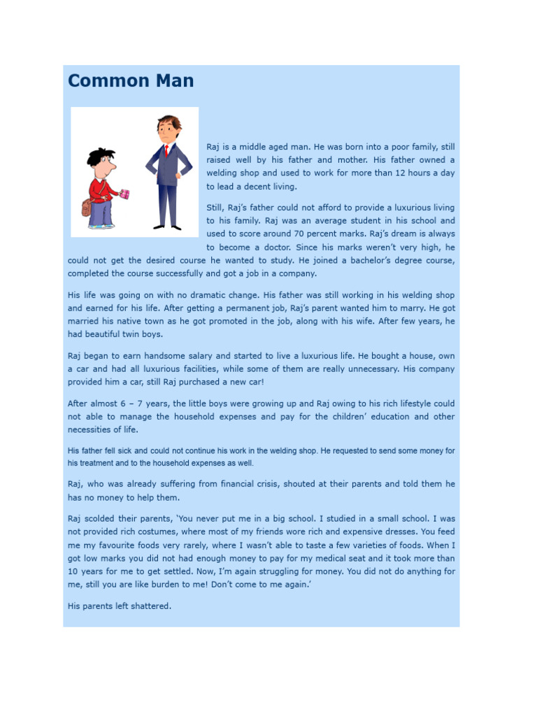 A Common Man | PDF